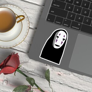No Face Sticker, Studio Ghibli Sticker – Spirited Away Vinyl Decal ...