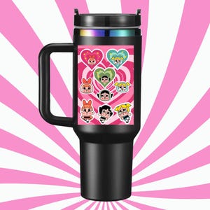 Crybaby Powerpuff Sticker Sheet, Popmart Crybaby Vinyl Stickers Bundle ...