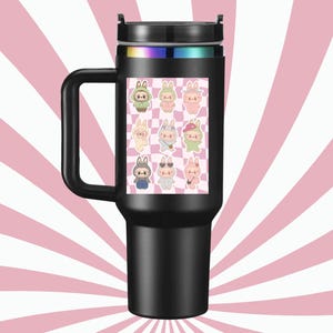 Labubu Sticker Sheet, Popmart Labubu Vinyl Stickers Bundle of 9, A6 ...