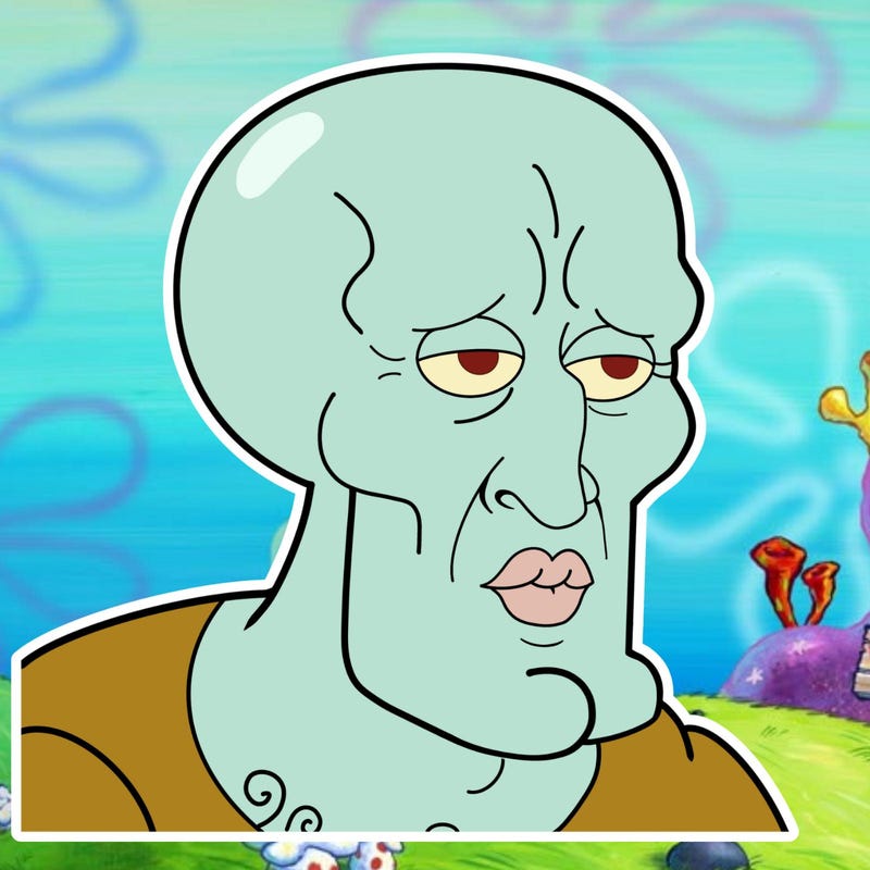 Squidward - Etsy