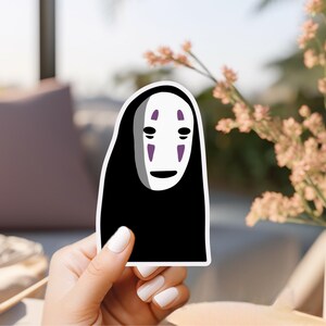 No Face Sticker, Studio Ghibli Sticker – Spirited Away Vinyl Decal ...