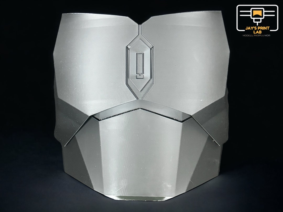 Mandalorian Beskar Inspired Armor - Raw 3D Printed - Etsy