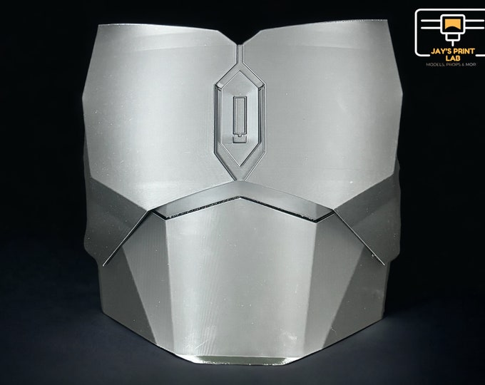 Mandalorian Beskar Inspired Armor Raw 3D Printed - Etsy