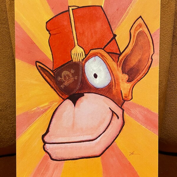 Fez Monkey - Etsy