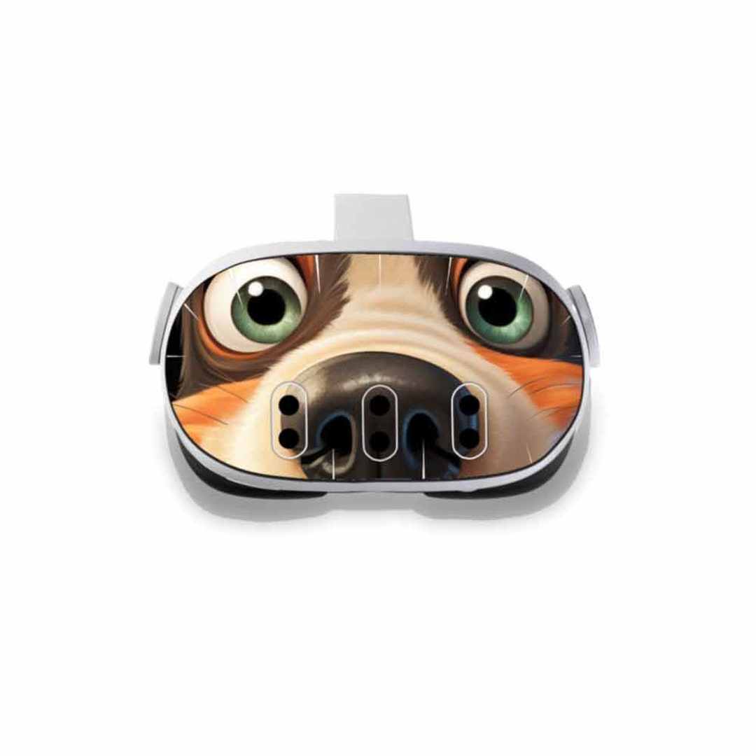 Puppy Eyes Skin Decals Compatible With Meta Quest 3 - Headset Puppy ...