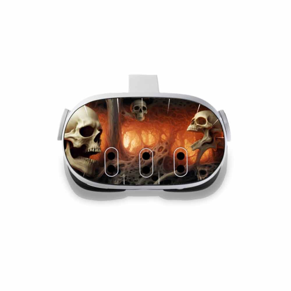 Sinister Skull Skin Decals Compatible With Meta Quest 3 - Etsy