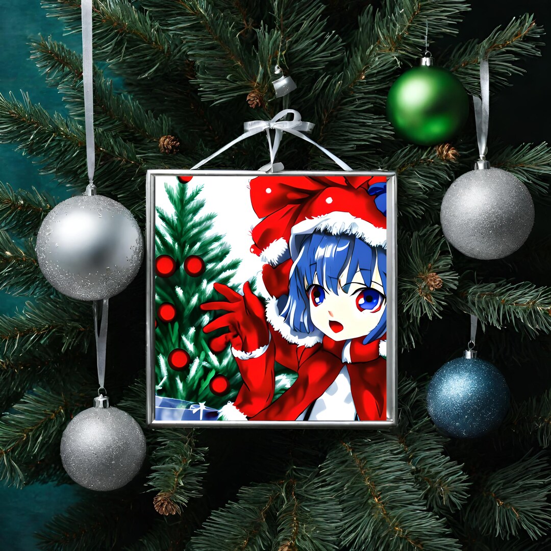 X-mas 24 Anime Christmas Christmas Tree Ornaments Cute - Etsy