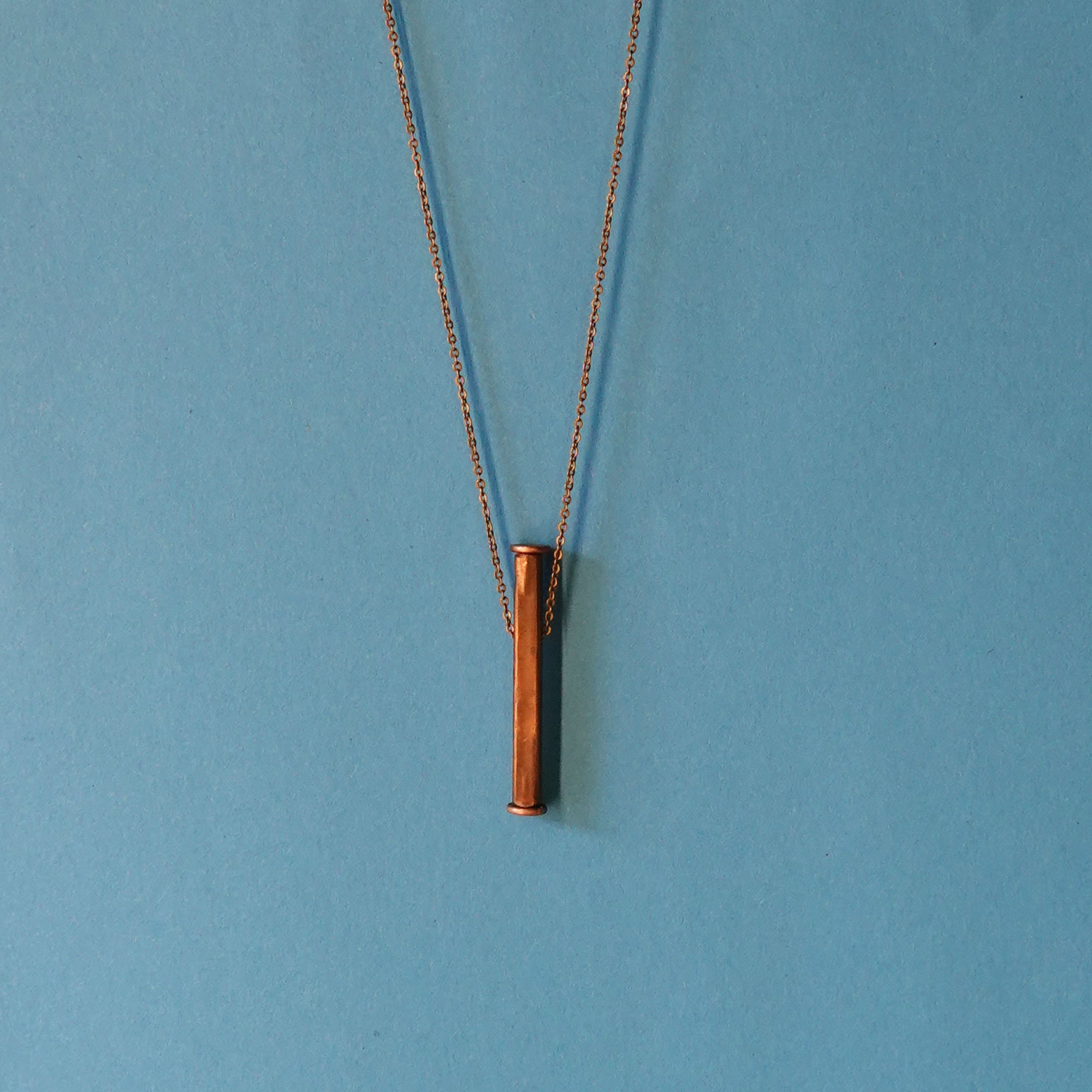 Dainty Copper Jewelry Set Unique Minimalist Copper Necklaces Handmade ...