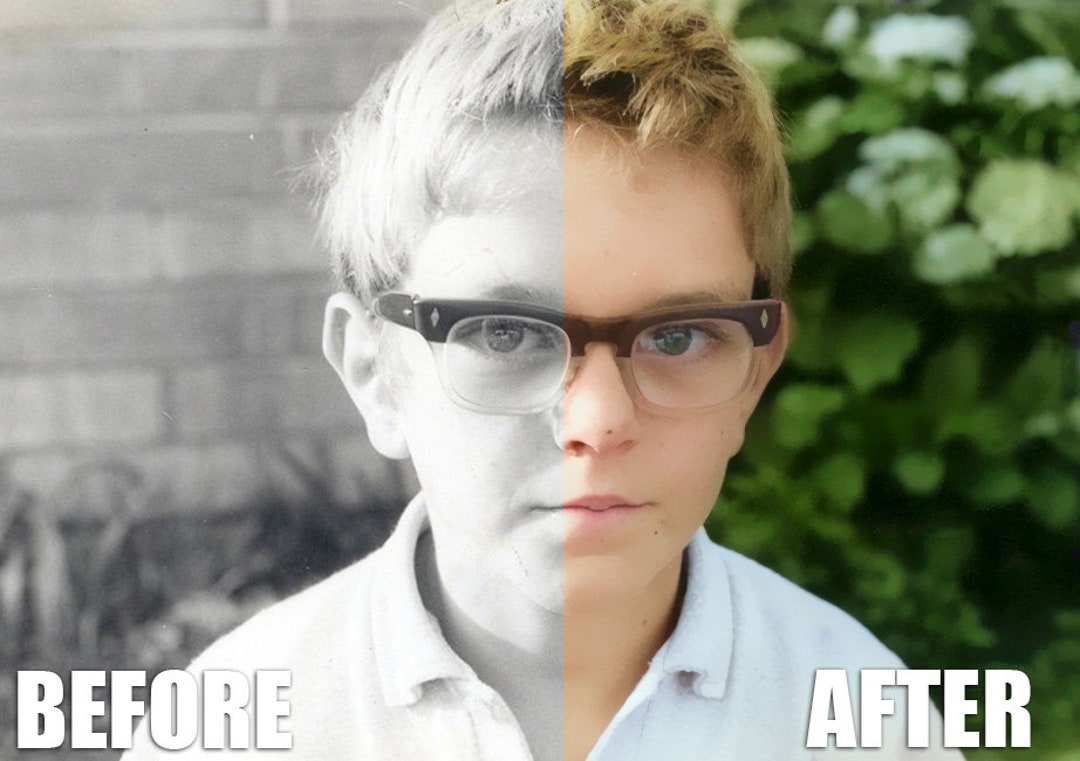 Revive Your Old Photos | Professional Restoration Services on Etsy - Etsy