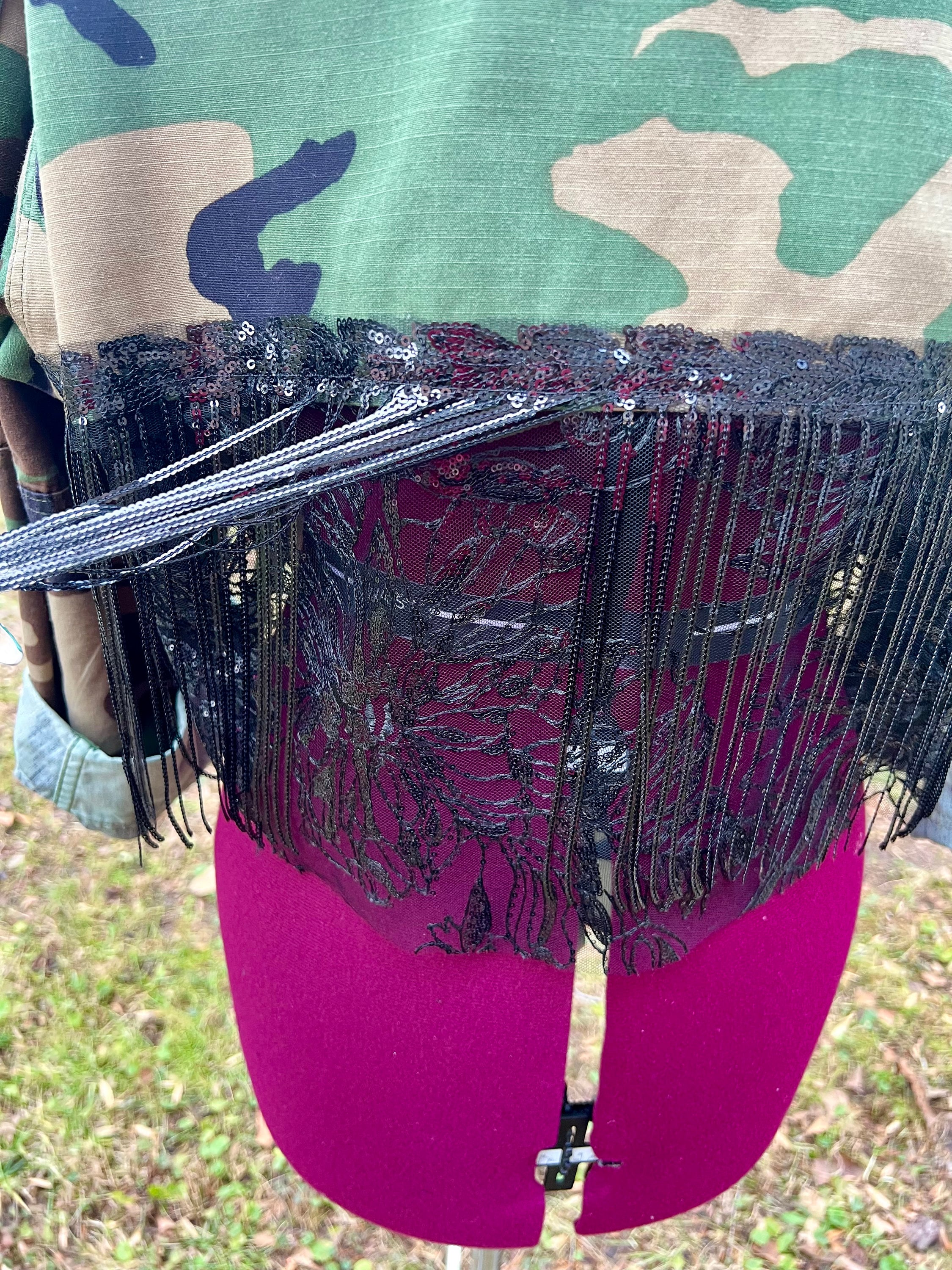Camo Collection- Upcycled Camouflage Jacket, Fashionable Outerwear - Etsy