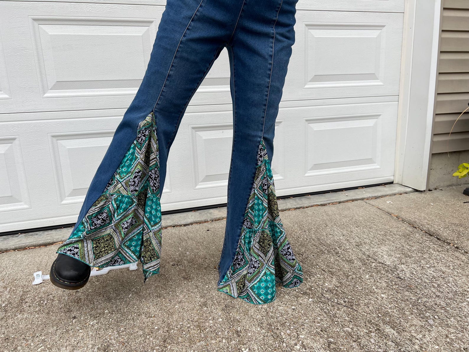 Bell Bottom Jeans, Upcycled Denim, Boho Bottoms, Festival Wear, - Etsy