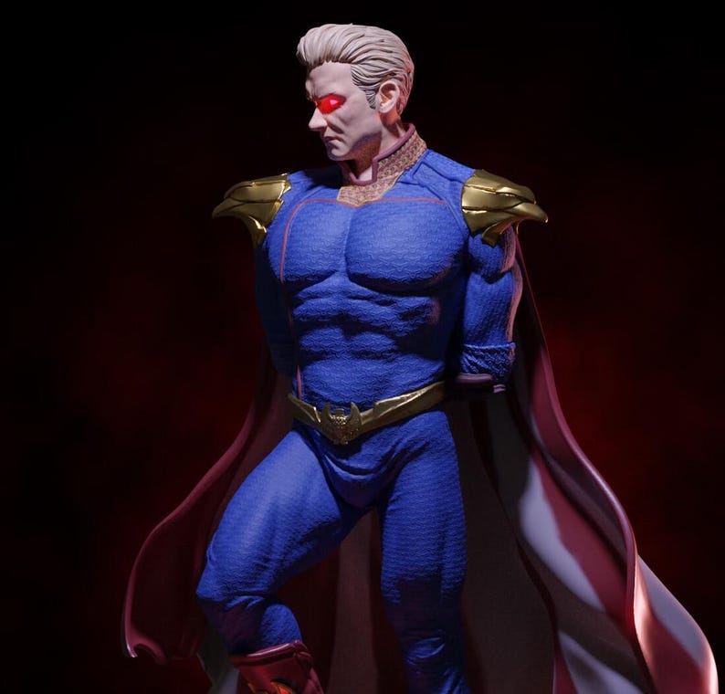 Homelander STL 3D the Boys Fan STL File for 3D Printers - Etsy Australia