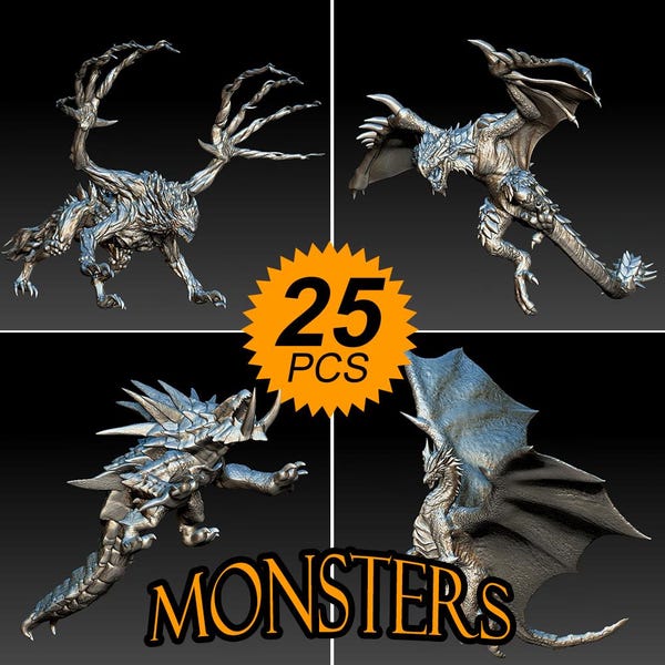Monster Hunter Stl - Etsy