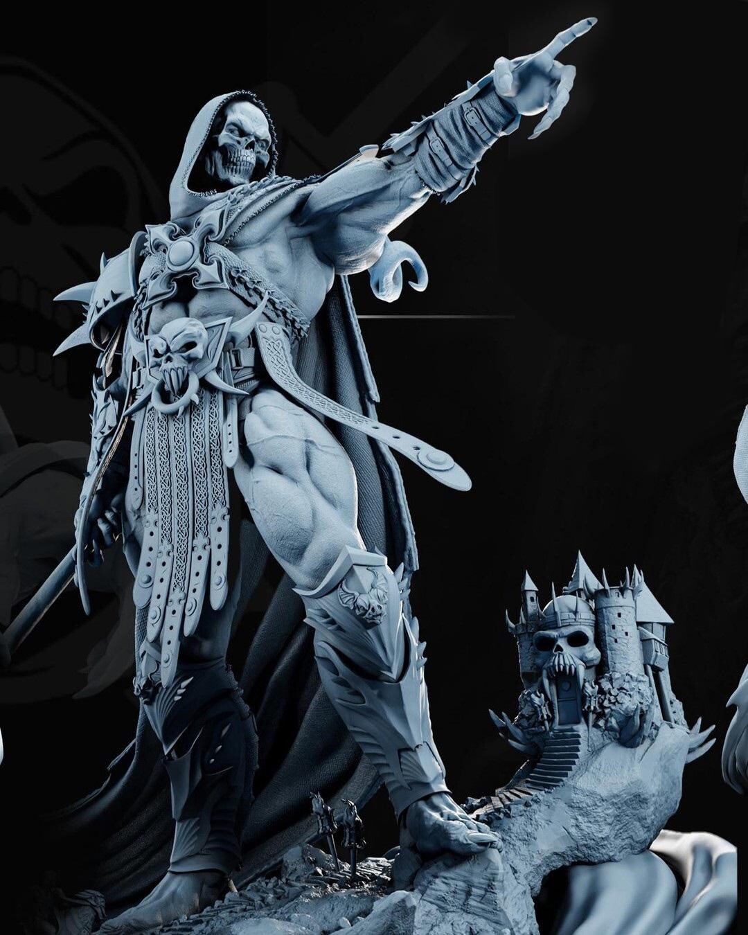 Skeletor He Man 3D Stl High Quality Files Masters of the Universe ...