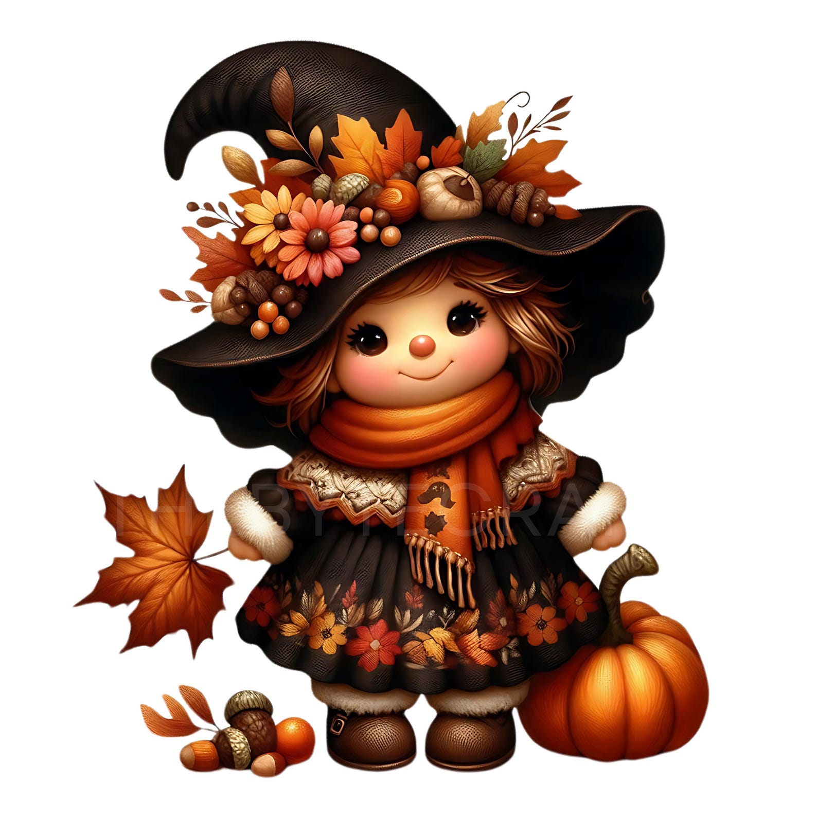 Autumn Gnome Clipart PNG, Fall Gnome Clipart Bundle, Fall Gnome Clipart ...