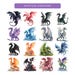 37 Fantasy Mystical Dragons Clipart Collection Fairy Tale PNG Magical ...