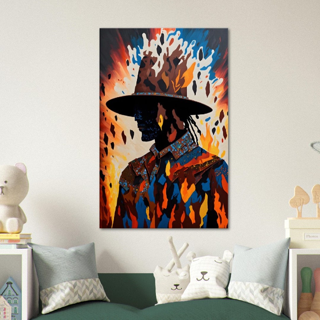 Ned Kelly Bushranger Canvas Wall Art Australian Outlaw for Home Decor - Etsy