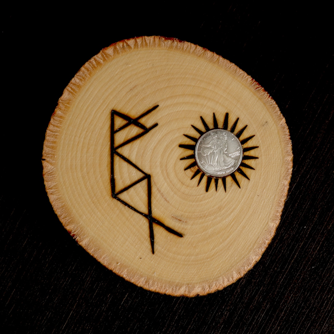 Runerich: Silver & Rune Wealth Talisman - Etsy