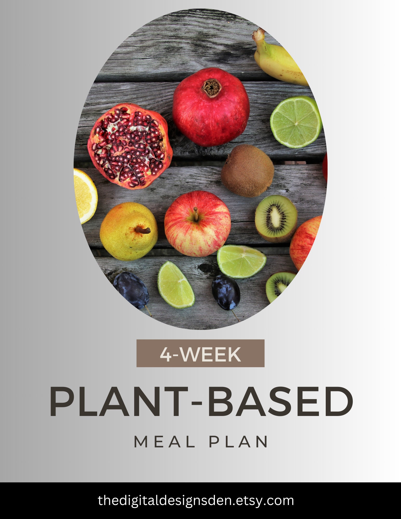 4-week Plant-based Meal Plan - Digital Download - Etsy