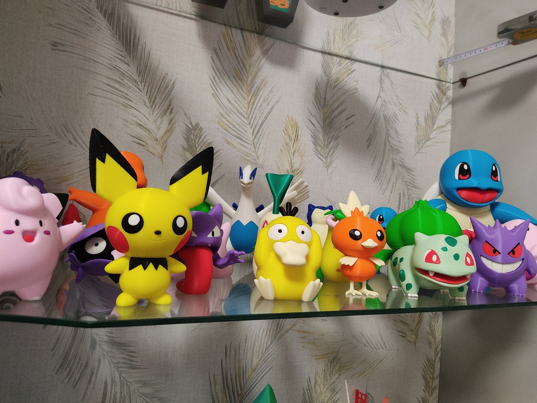 Pokemon Decorative Figure, 3D Printing, Hand Assembled, Set Up, Gengar ...