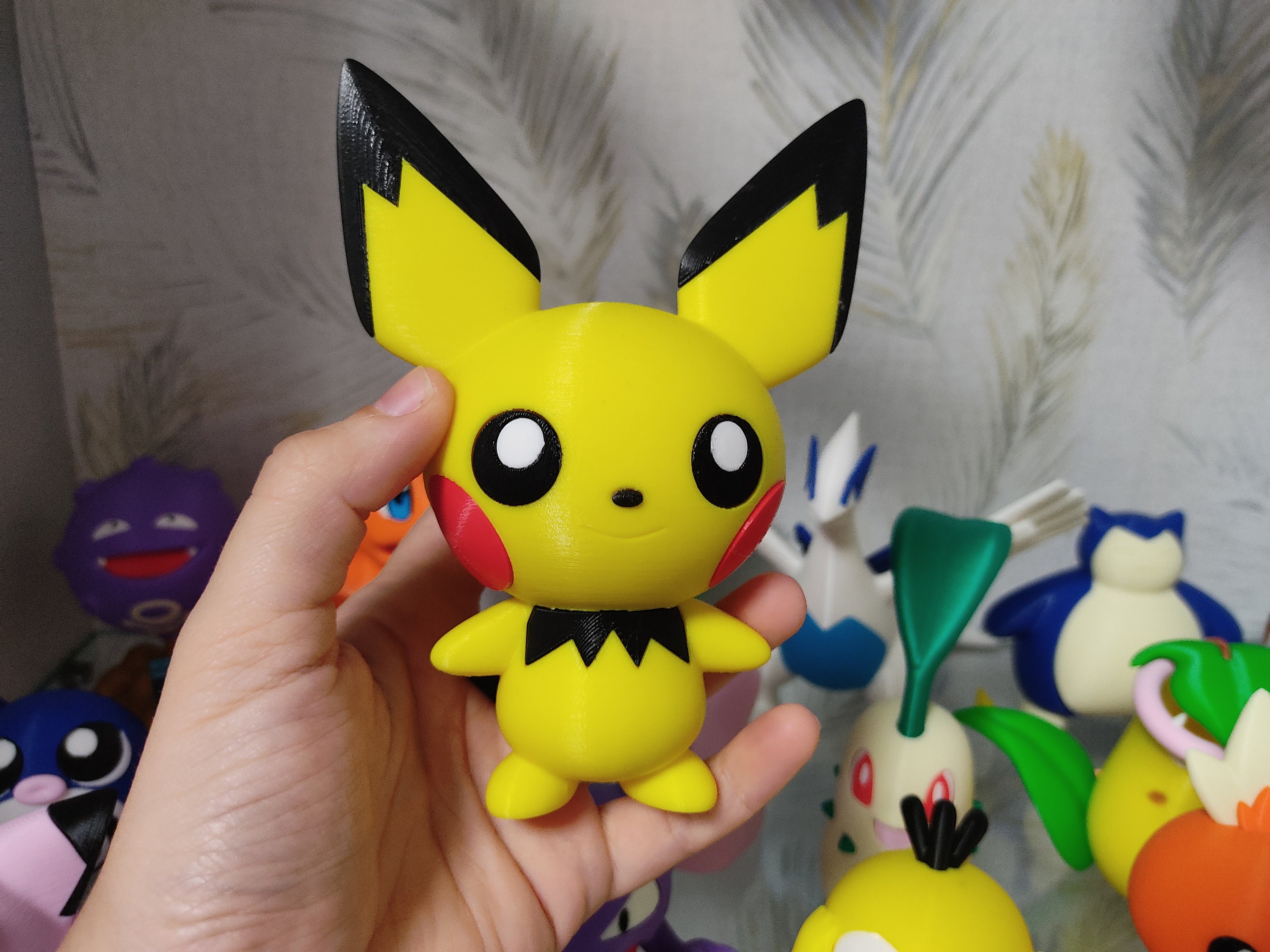 Pokemon Decorative Figure, 3D Printing, Hand Assembled, Set Up, Gengar ...