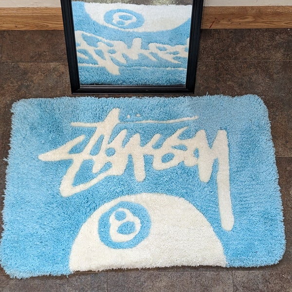Stussy 8 Ball Rug - Etsy