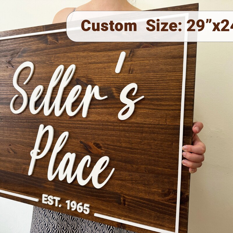 Custom Wood Names - Etsy