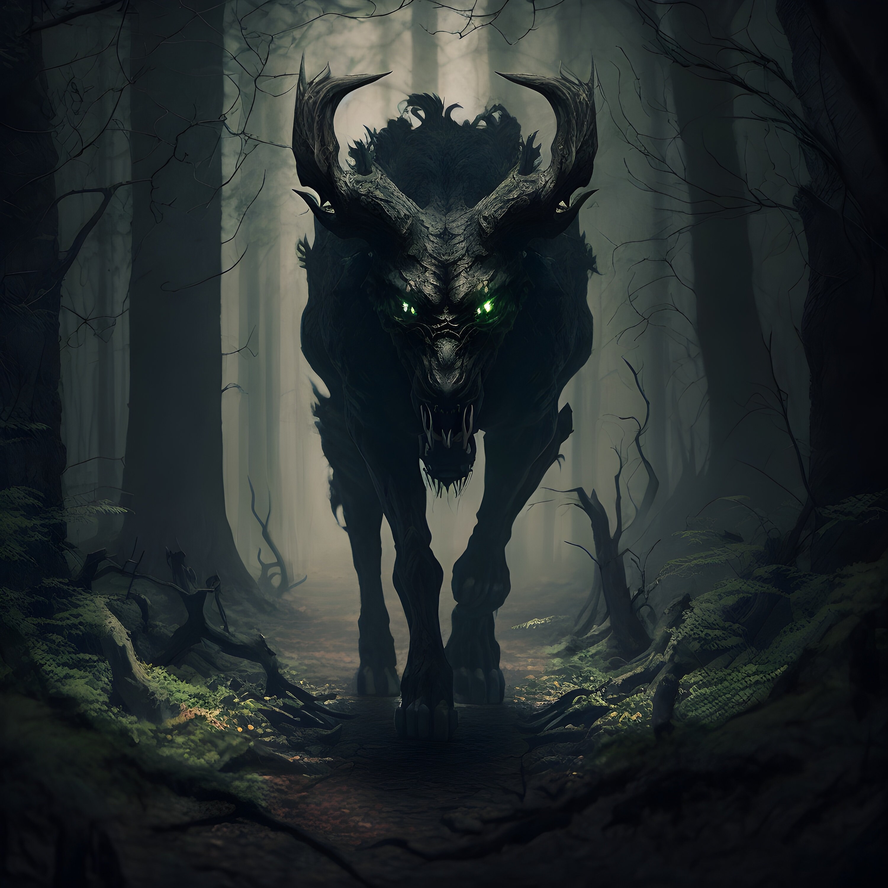 Wall Art - Shadow Beasts (bundle) - Etsy