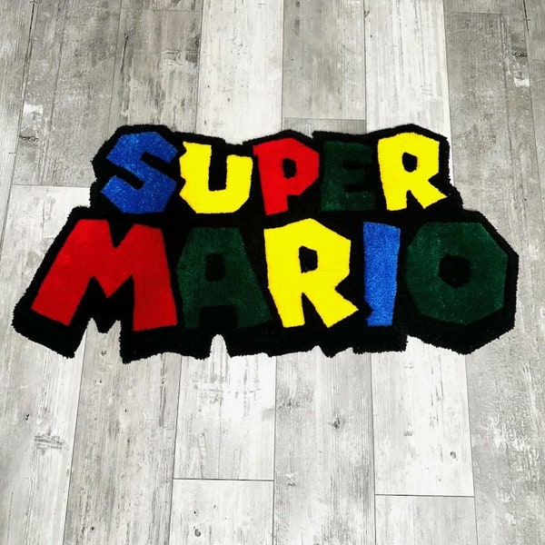 Super Mario Tufted - Etsy