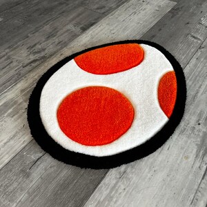 Bundle of 2 - Handmade Tufted Yoshi Egg Floor Rug - Etsy