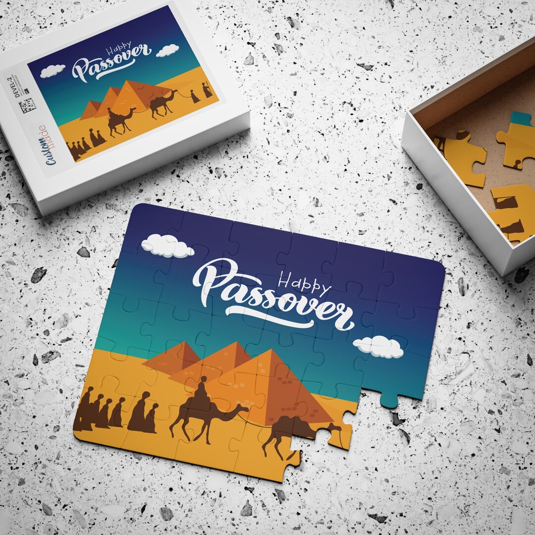 Passover Exodus Kids' Puzzle - Pyramids & Israel Departure - 30-piece ...