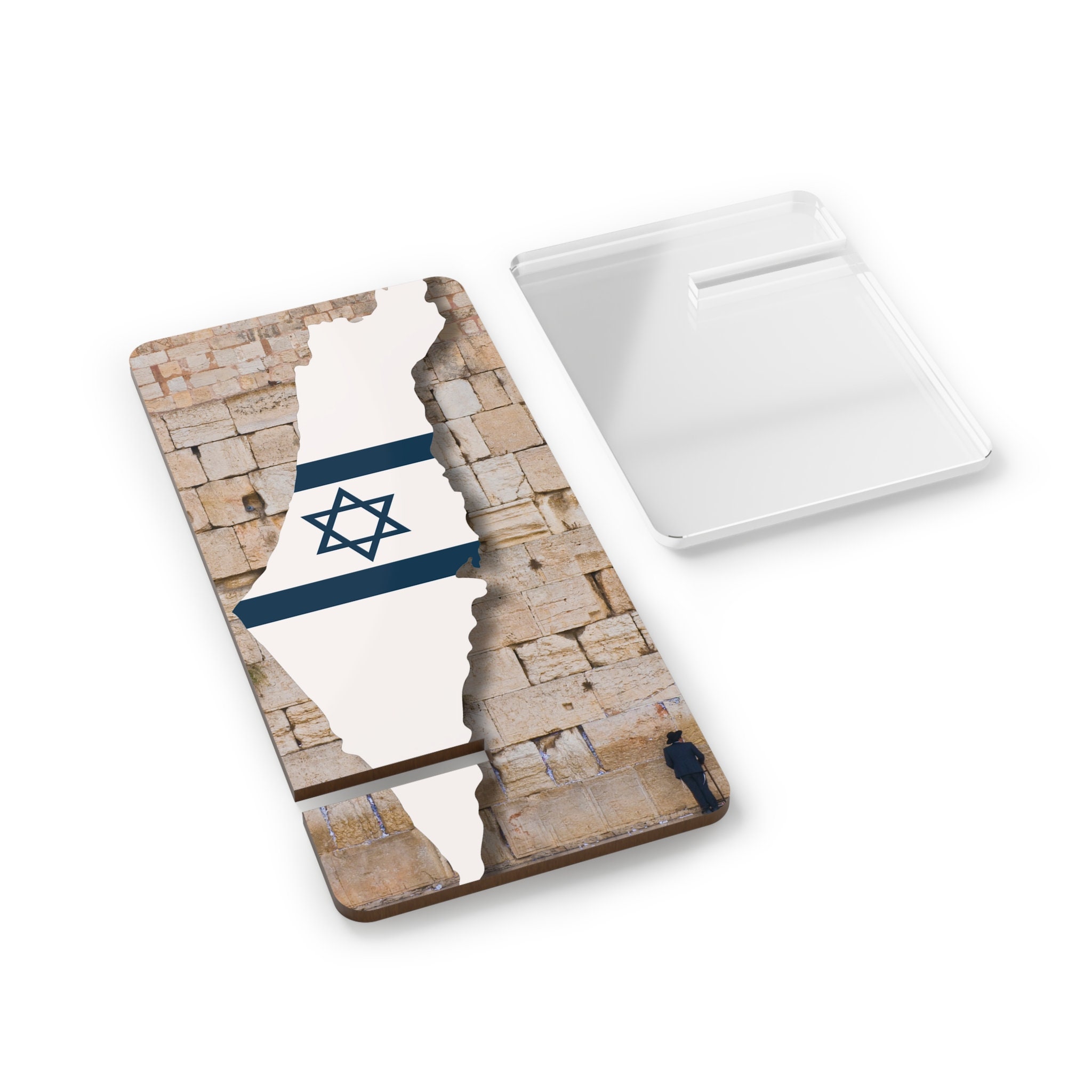 Holy Land Serenity: Map of Israel and the Western Wall Mobile - Etsy
