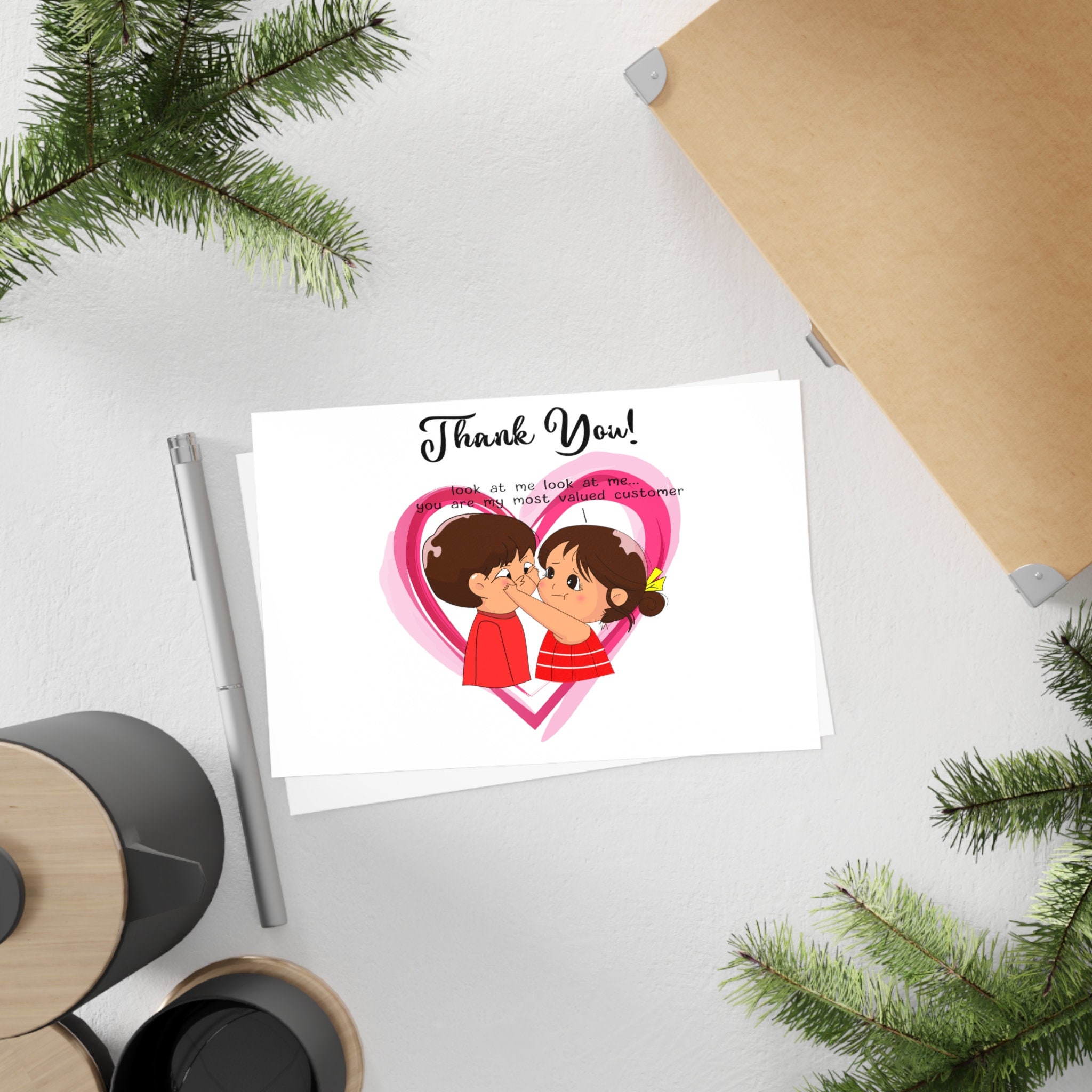 Thank You Digital Download, Thank You Note for Customers, Funny ...