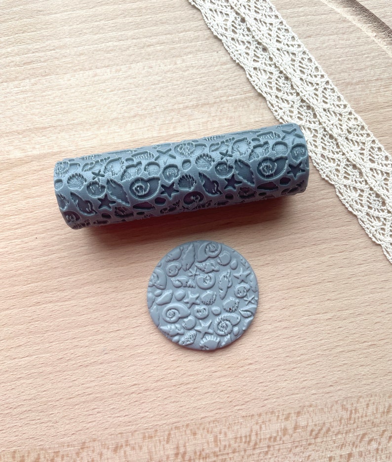 Polymer Clay Texture Roller/ Texture Roller/ Clay Cutters/ Clay Tools ...