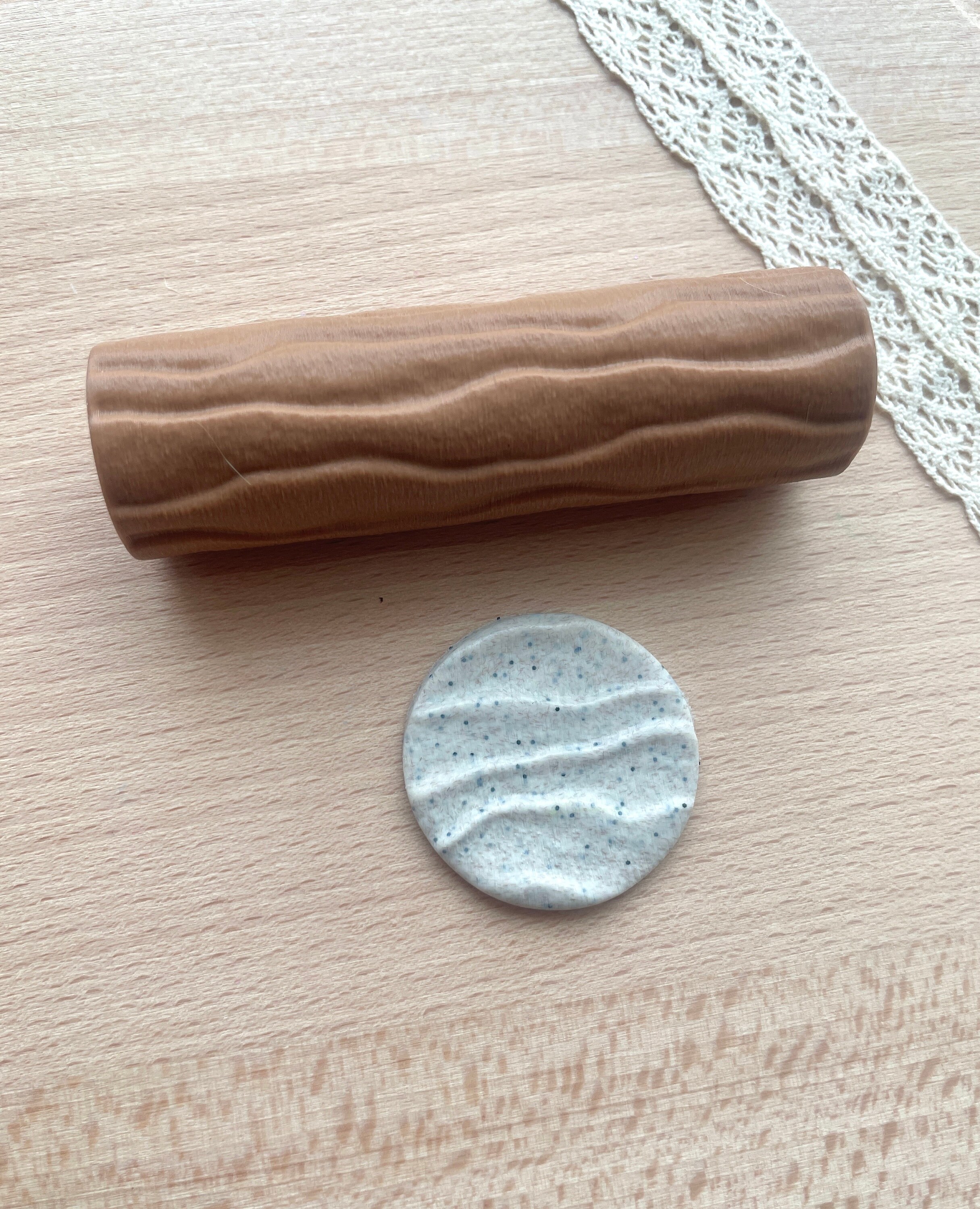 Polymer Clay Texture Roller/ Texture Roller/ Clay Cutters/ Clay Tools ...