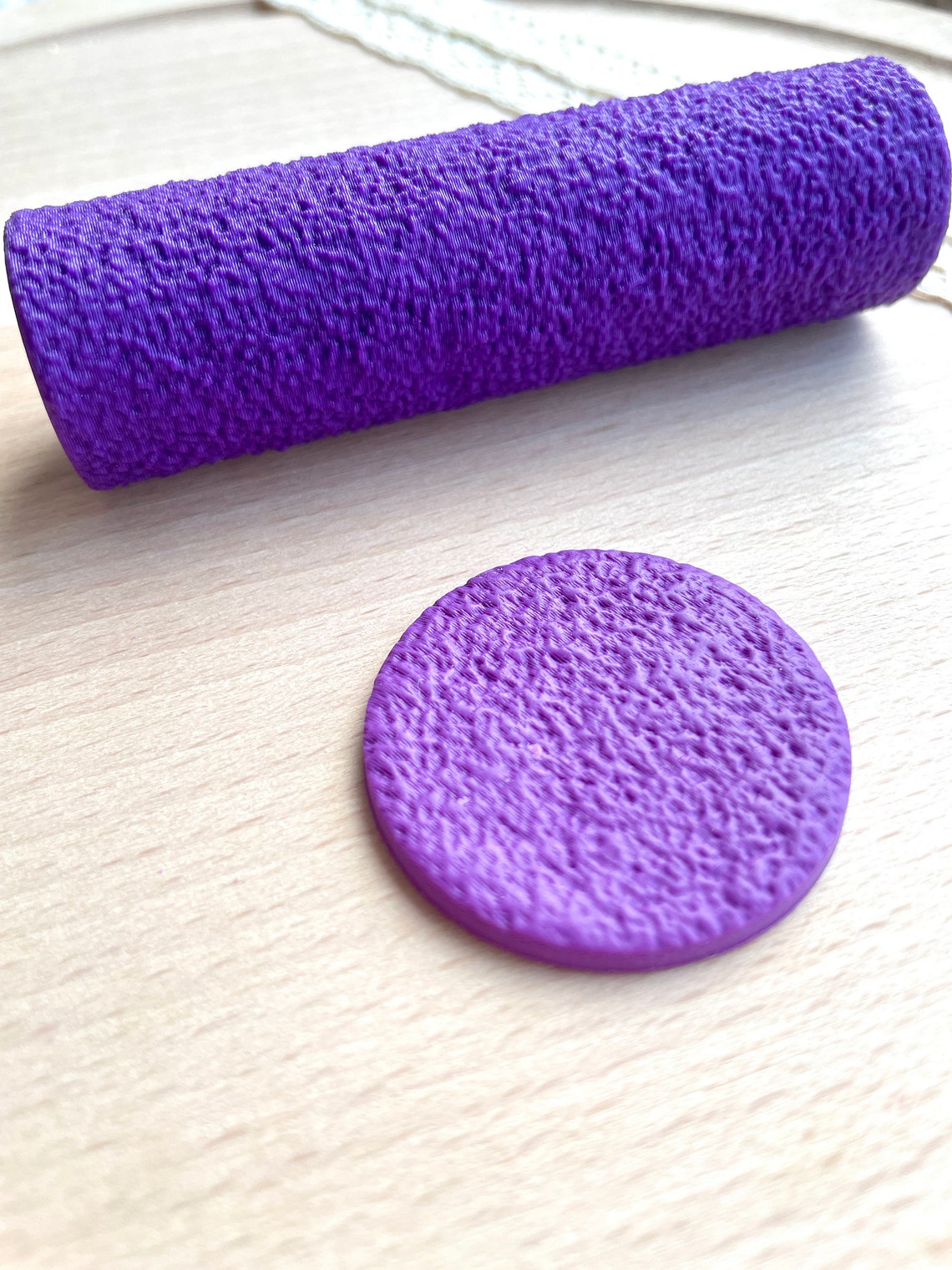 Polymer Clay Texture Roller/ Texture Roller/ Clay Cutters/ Clay Tools ...