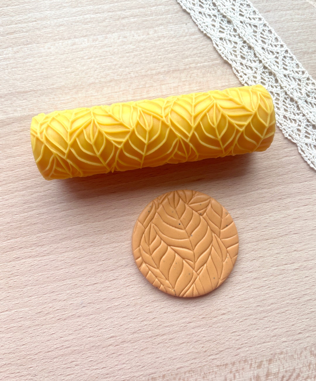 Polymer Clay Texture Roller/ Texture Roller/ Clay Cutters/ Clay Tools ...