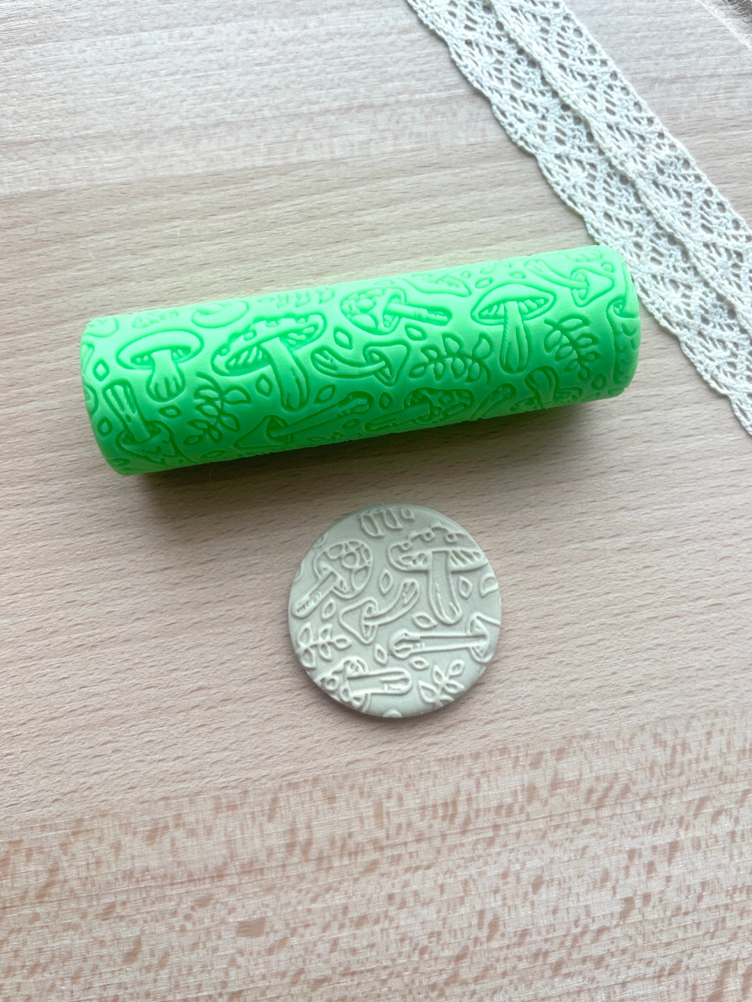 Polymer Clay Texture Roller/ Texture Roller/ Clay Cutters/ Clay Tools ...