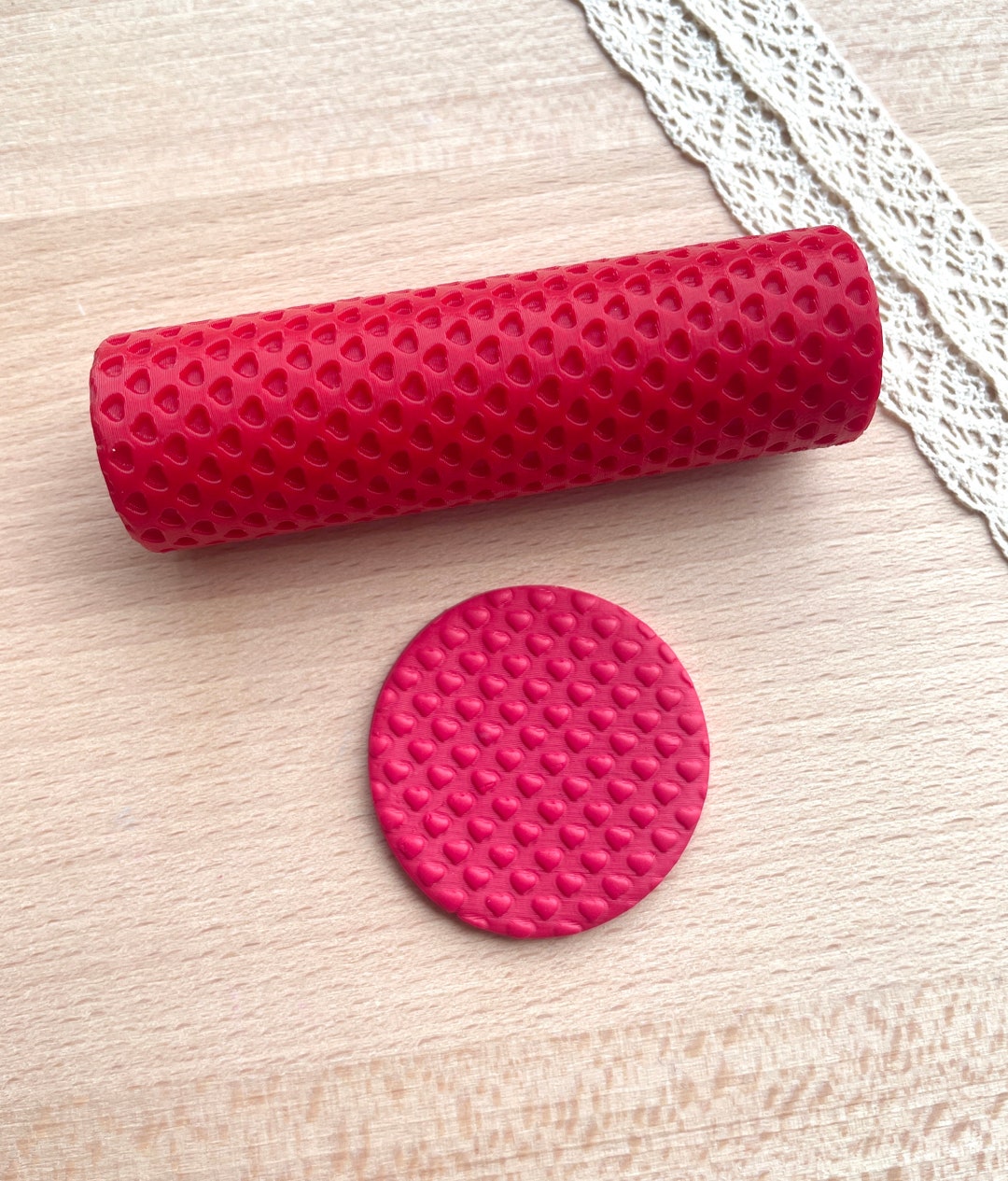 Polymer Clay Texture Roller/ Texture Roller/ Clay Cutters/ Clay Tools ...