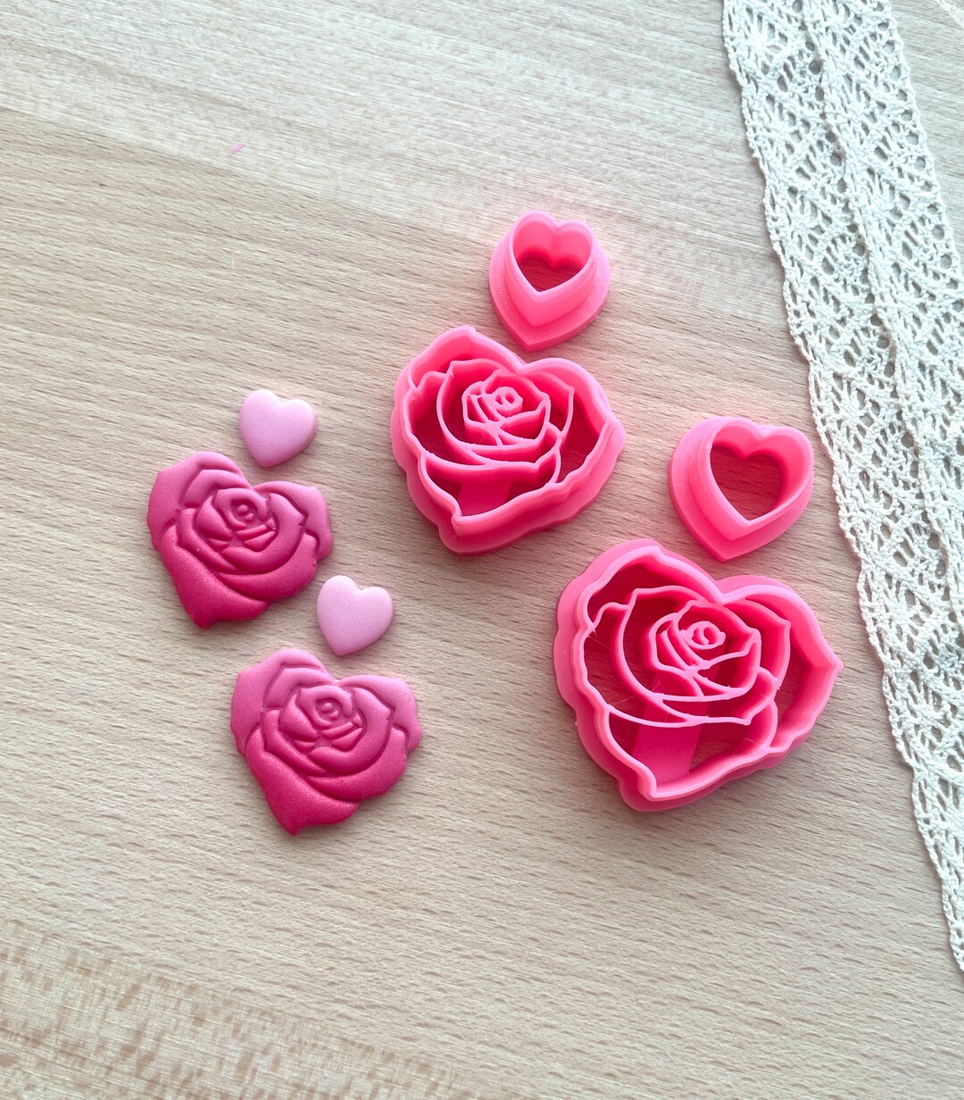 Polymer Clay Cutters/ Earring Cutters/ Dangle Earring Cutters/ Clay ...