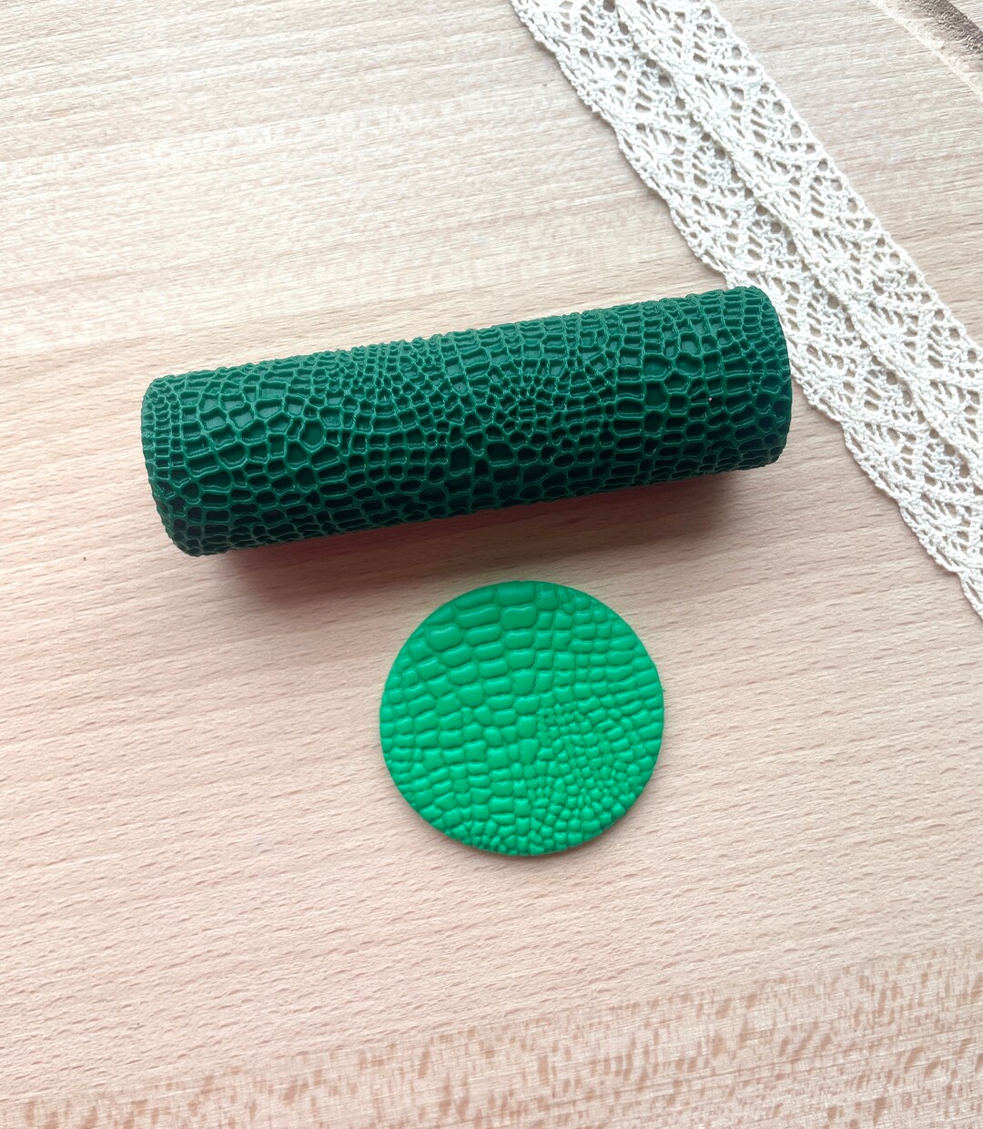 Polymer Clay Texture Roller/ Texture Roller/ Clay Cutters/ Clay Tools ...