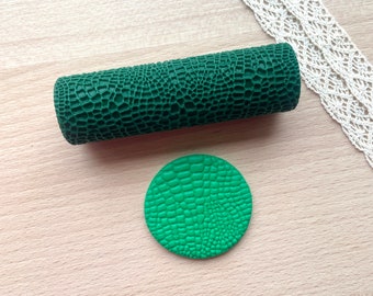 Faux Crocodile Skin Texture Roller - Etsy