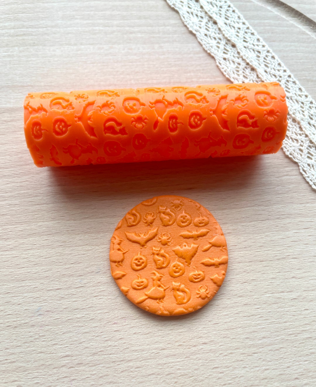 Polymer Clay Texture Roller/ Texture Roller/ Clay Cutters/ - Etsy