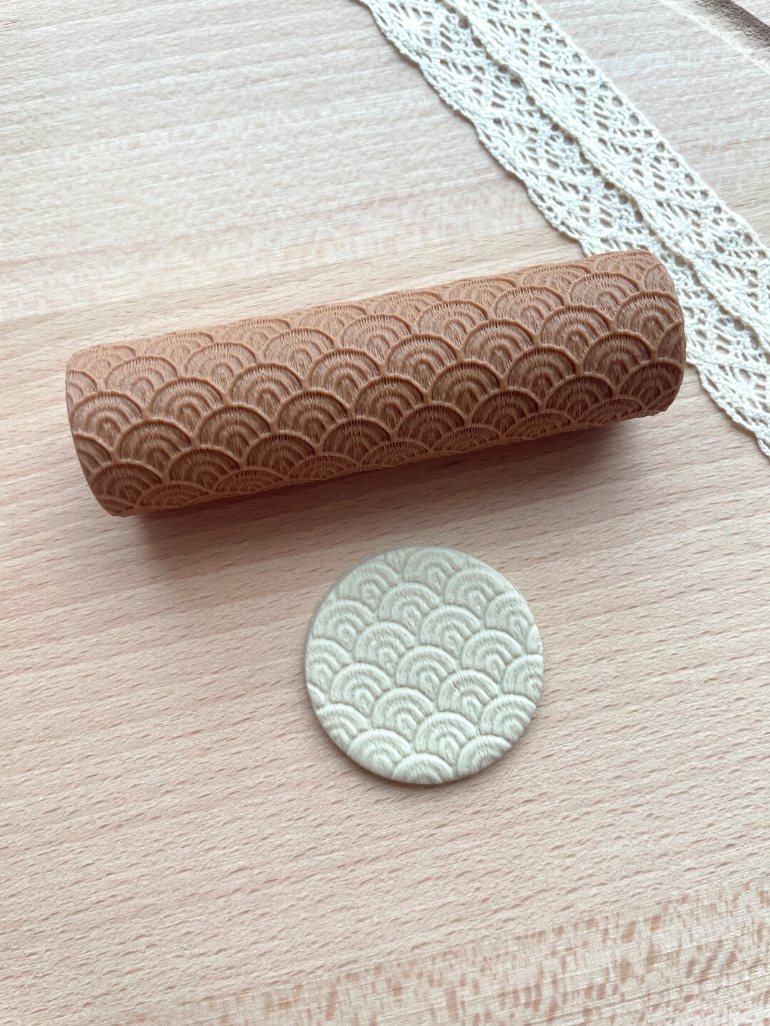 Polymer Clay Texture Roller/ Texture Roller/ Clay Cutters/ Clay Tools ...