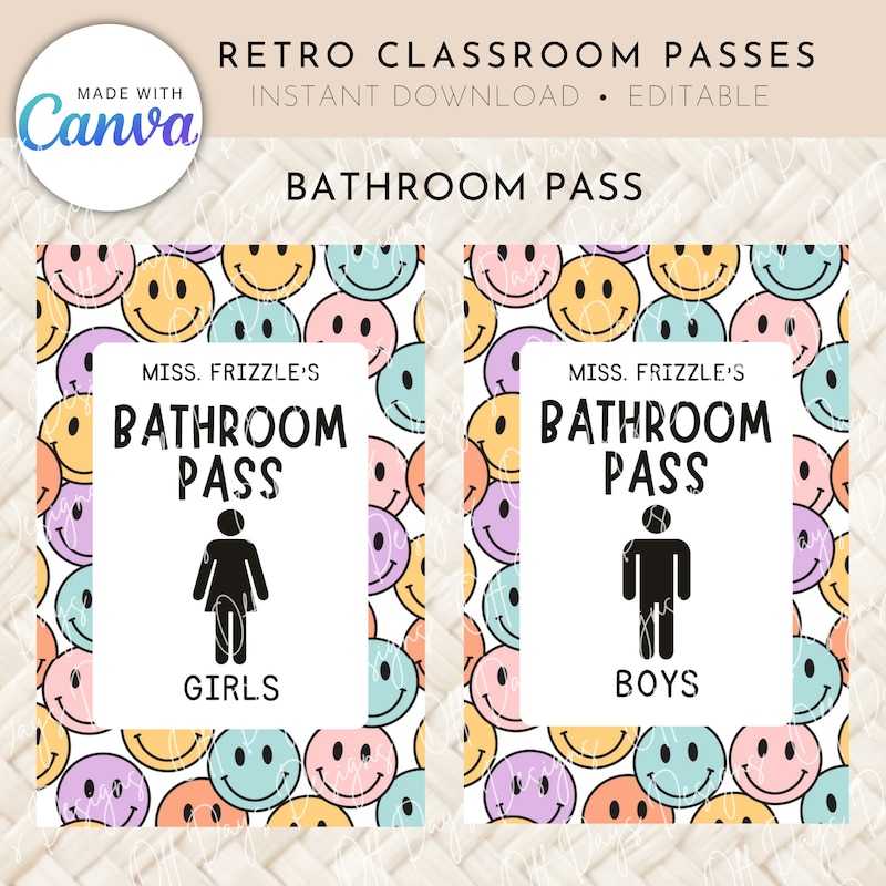 Teacher Hall Pass Svg - Etsy