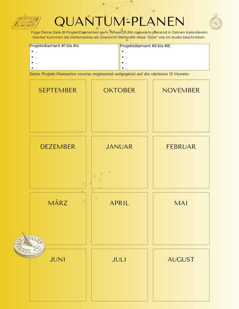 Quantumplaner Time Management of the New Age Quantumzeit Time ...