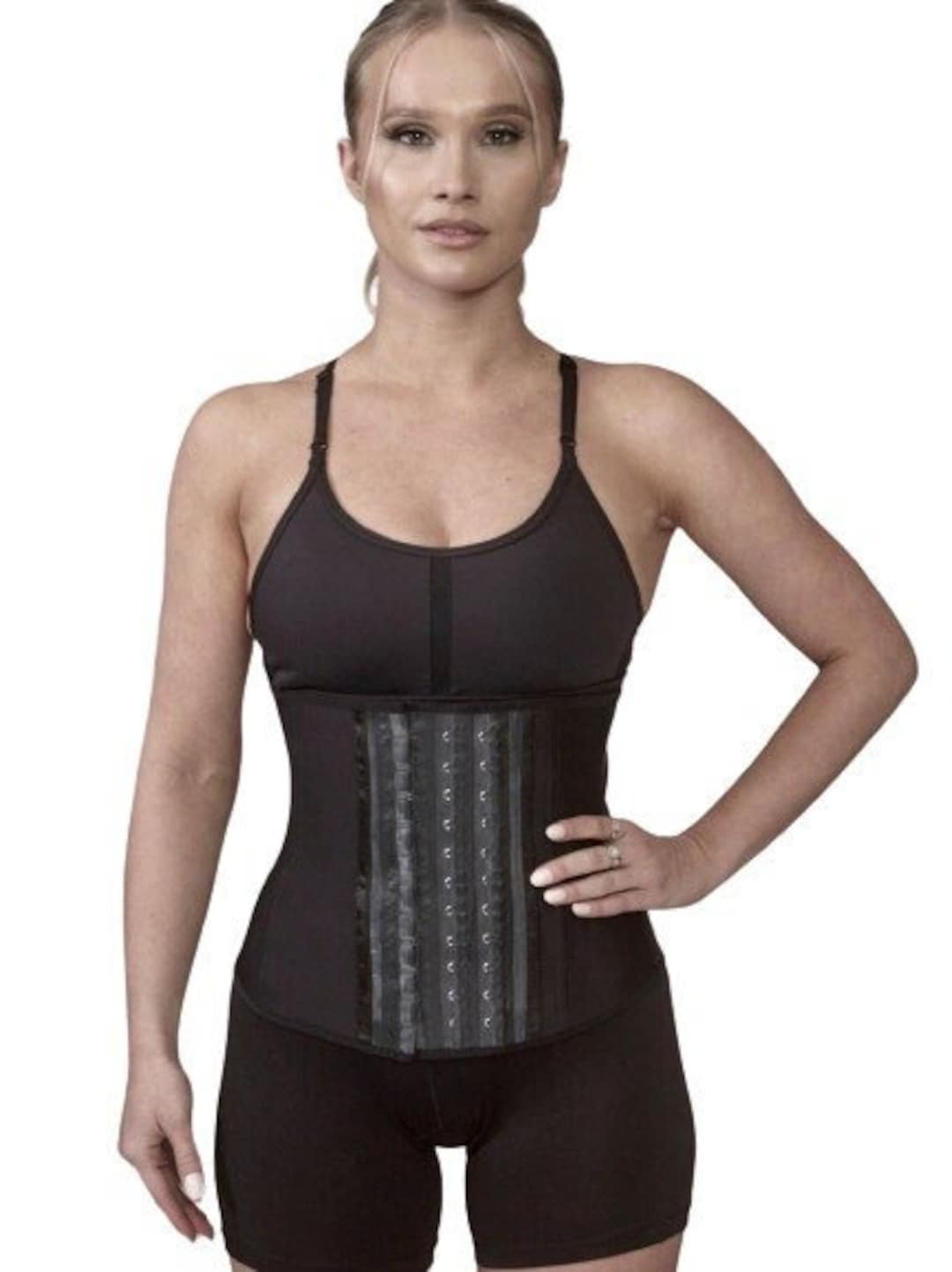 Latex Faja Colombiana Slimming Body Shaper Plus Size Workout Waist ...