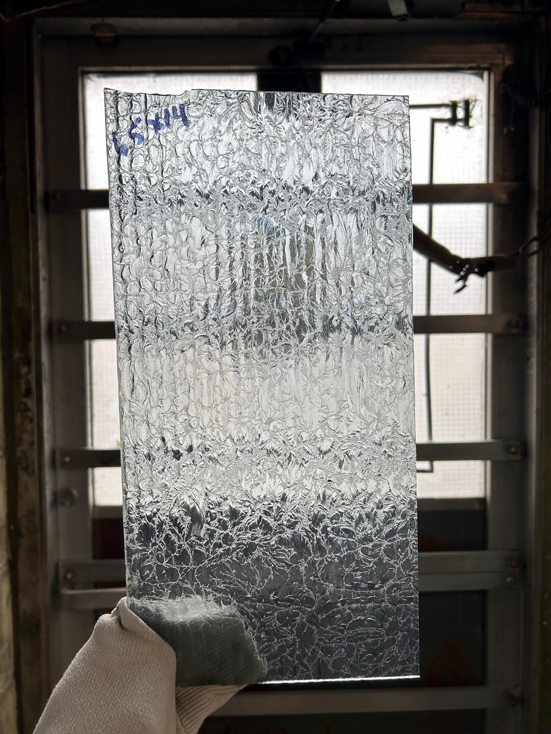 Vintage Light Grey Ruffle Glue Chip - Etsy