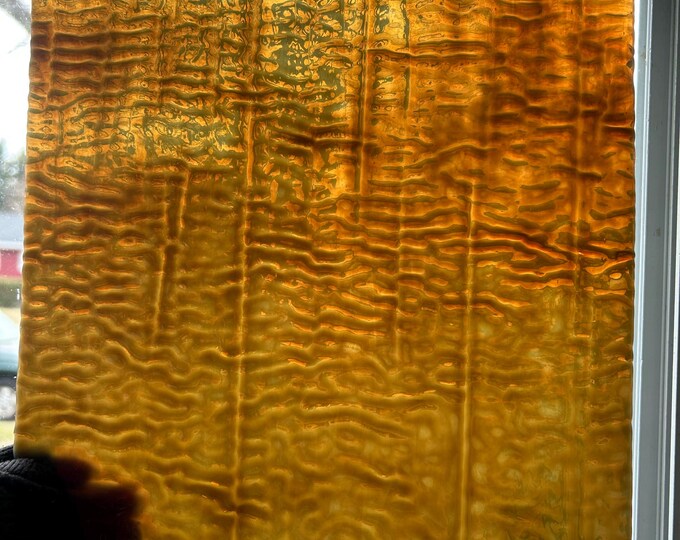 Vintage Chicago Ripple Stained Glass Sheet - Etsy