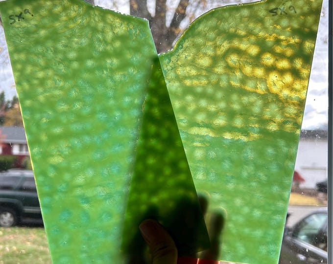 Vintage Pistachio Green Bullseye 2 Pc - Etsy